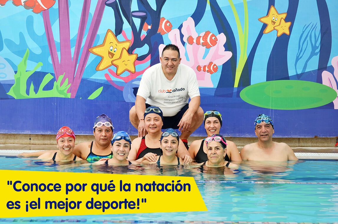 Clases de natación para adultos: Beneficios Escuela de Natación