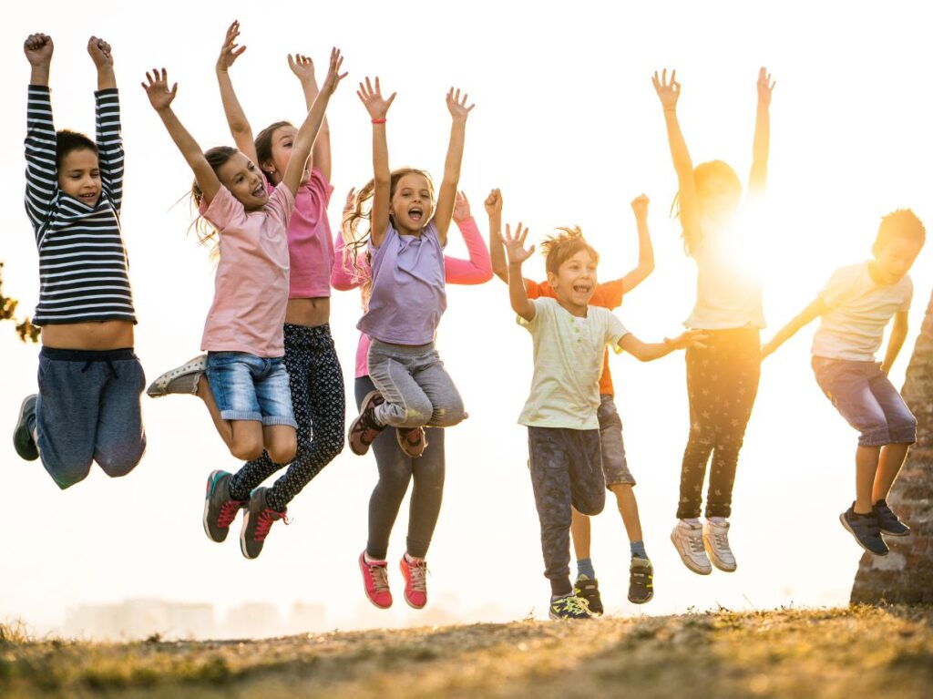 8 metas para niños sanos y padres que quieren impulsarlos